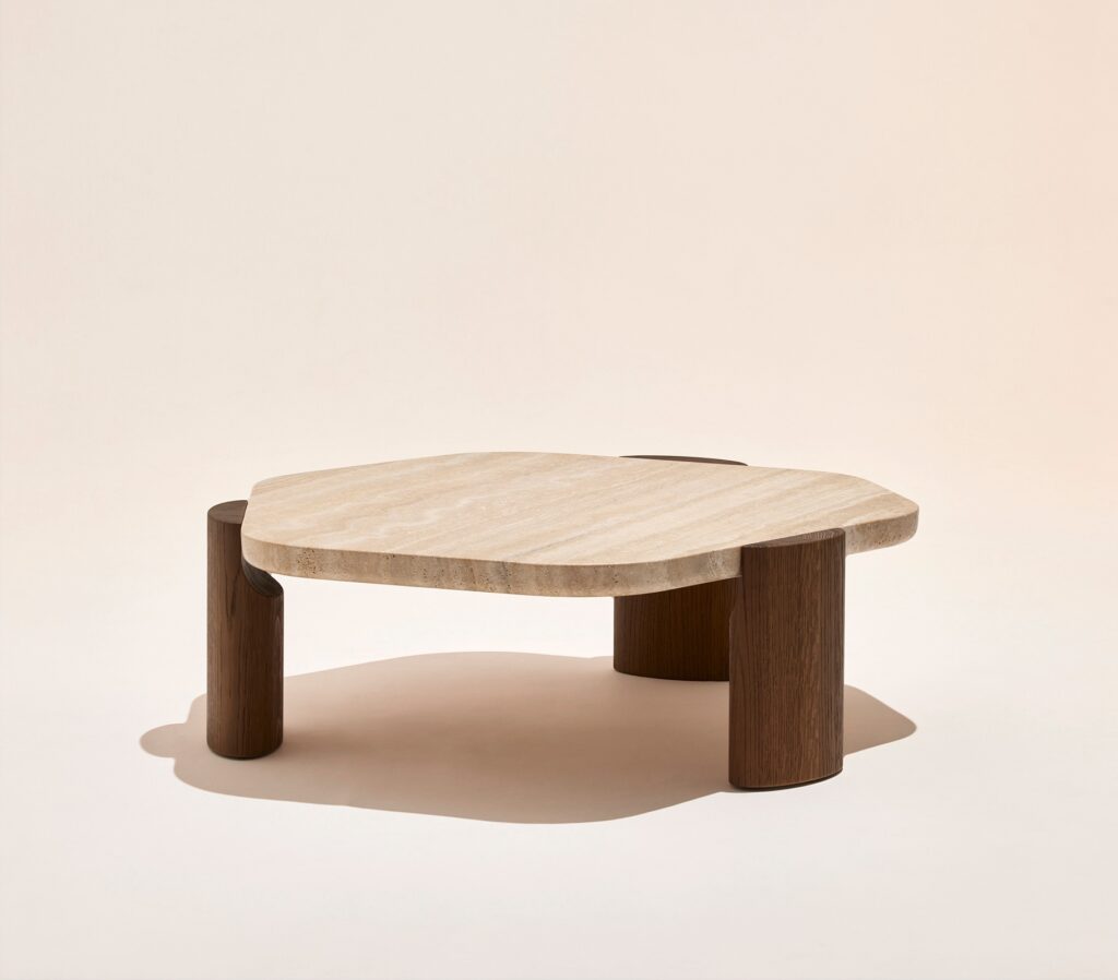 LOB low table, coffee table, Christophe Delcourt, Collection Particulière