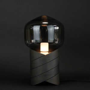 Rope, table lamp, dan yeffet, light, wood lamp, collection particulière